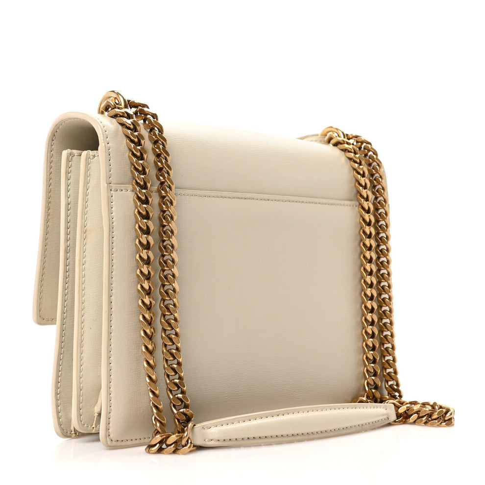 Saint Laurent Calfskin Medium Monogram Sunset Crema Soft 1803478 ...