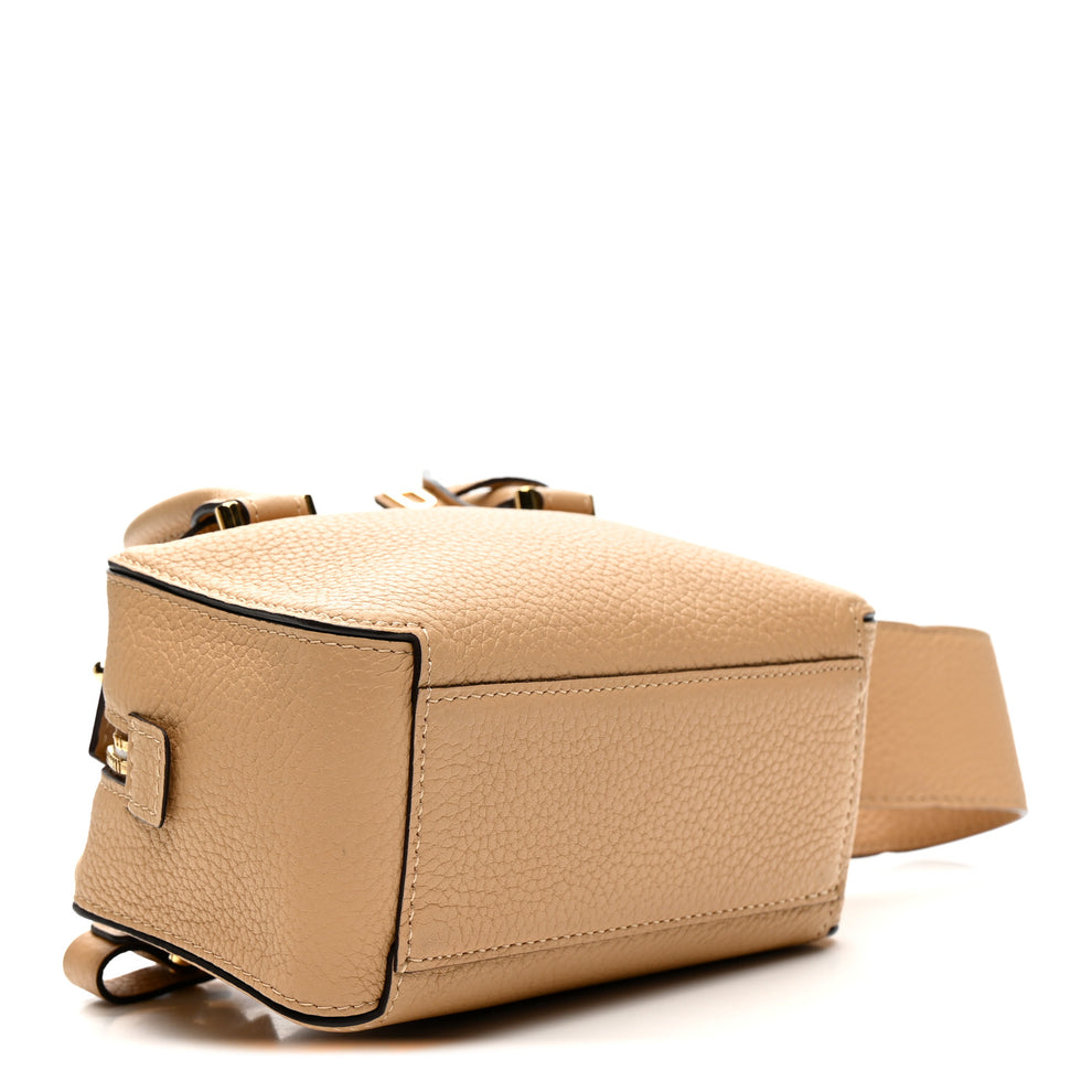 Delvaux Taurillon Soft Nano Cool Box Satchel Latte 1784419 – FASHIONPHILE