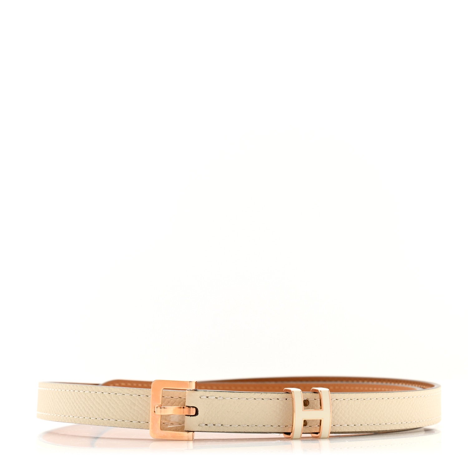 Hermes Epsom 15mm Pop H Belt 75 Craie 1620055 – FASHIONPHILE