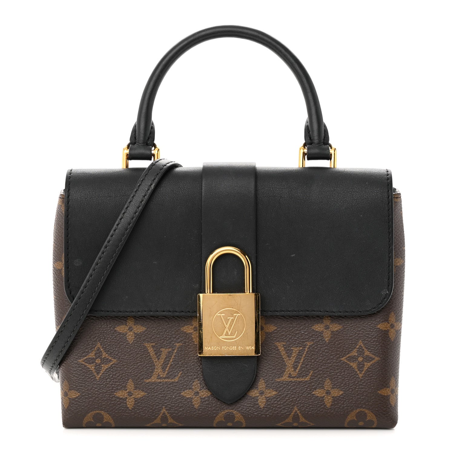 Louis Vuitton Monogram Locky BB Black 1322903 – FASHIONPHILE