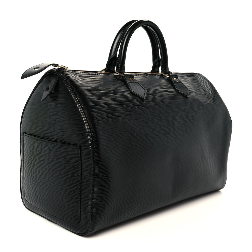 Louis Vuitton Epi Speedy 35 Black 1788402 – FASHIONPHILE