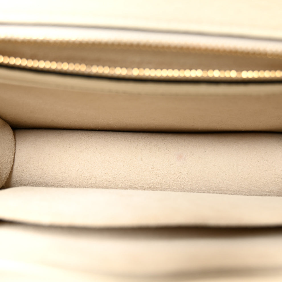 Christian Dior Calfskin Small Diorama Flap Bag Off White 1784695 ...