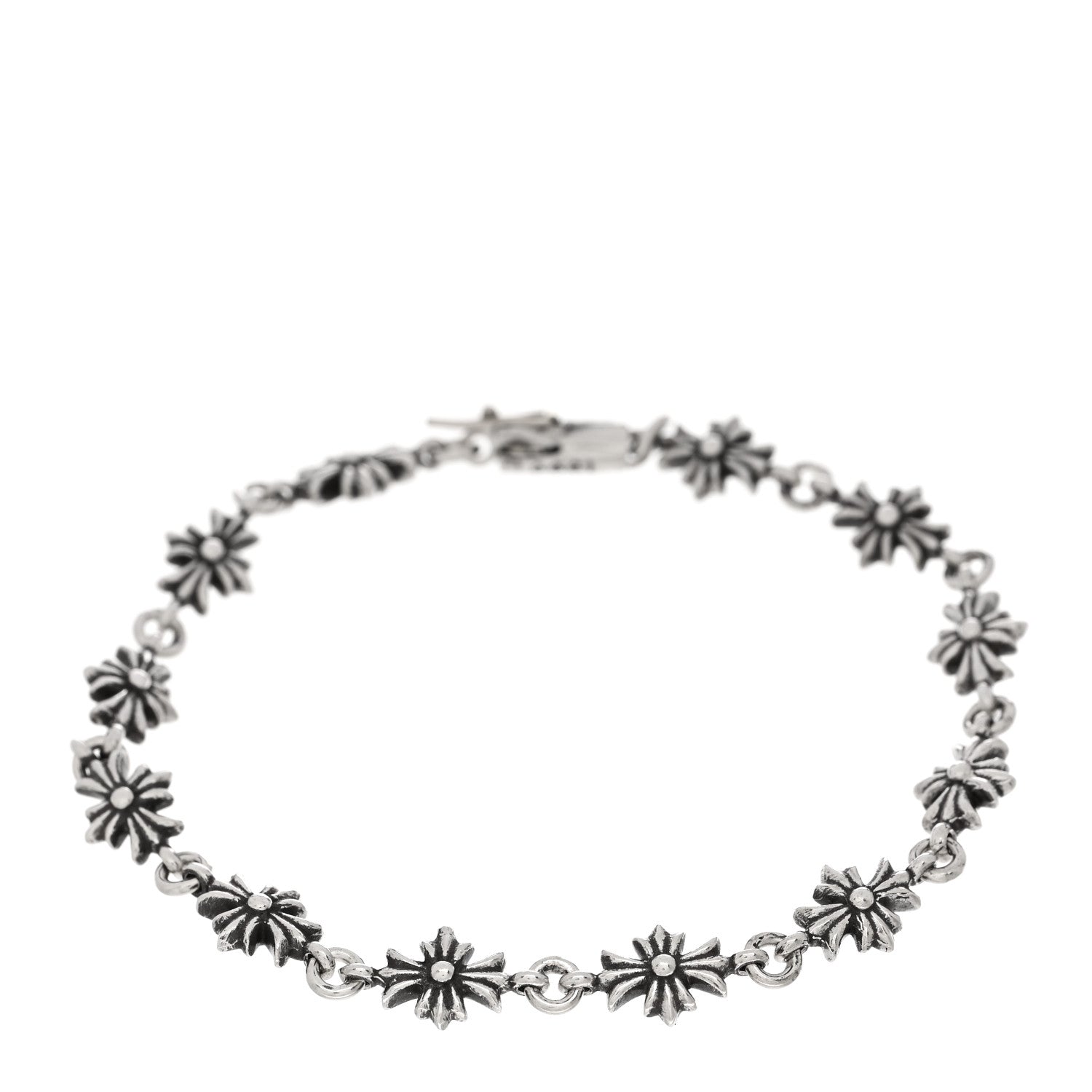 Chrome Hearts Sterling Silver Tiny E CH Plus Bracelet 1548515 ...