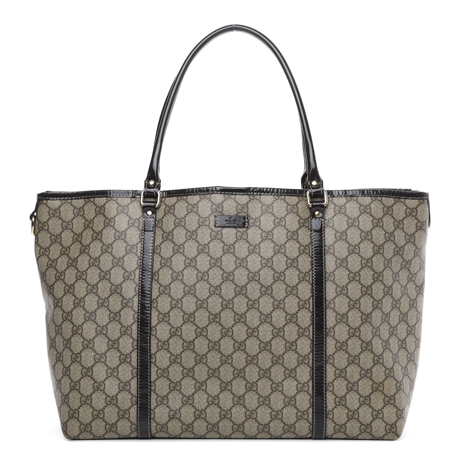 Gucci GG Plus Monogram Large Joy Tote Dark Brown 691949 – FASHIONPHILE