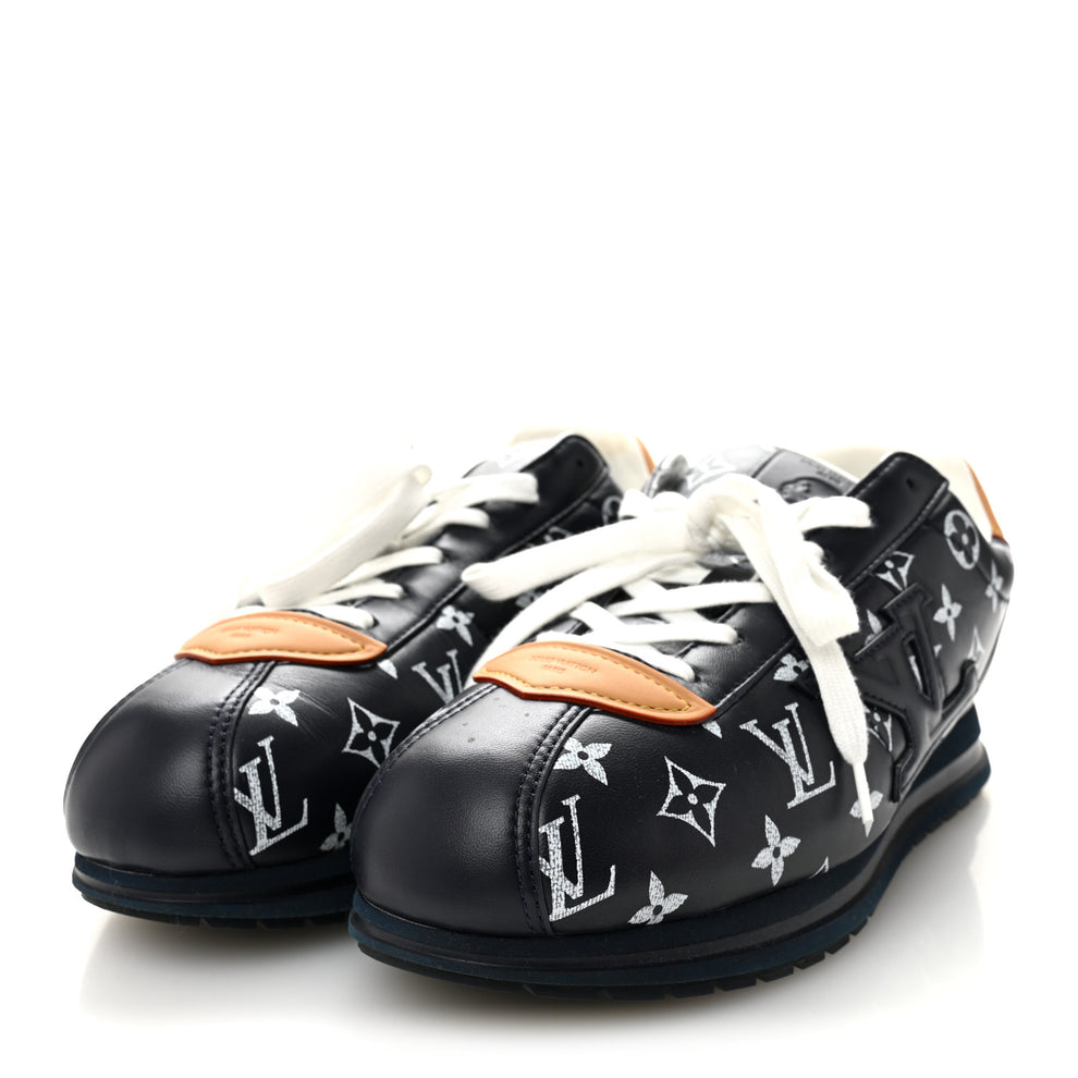 Louis Vuitton Lambskin Calfskin Monogram Mens Buttersoft Sneakers 11 ...