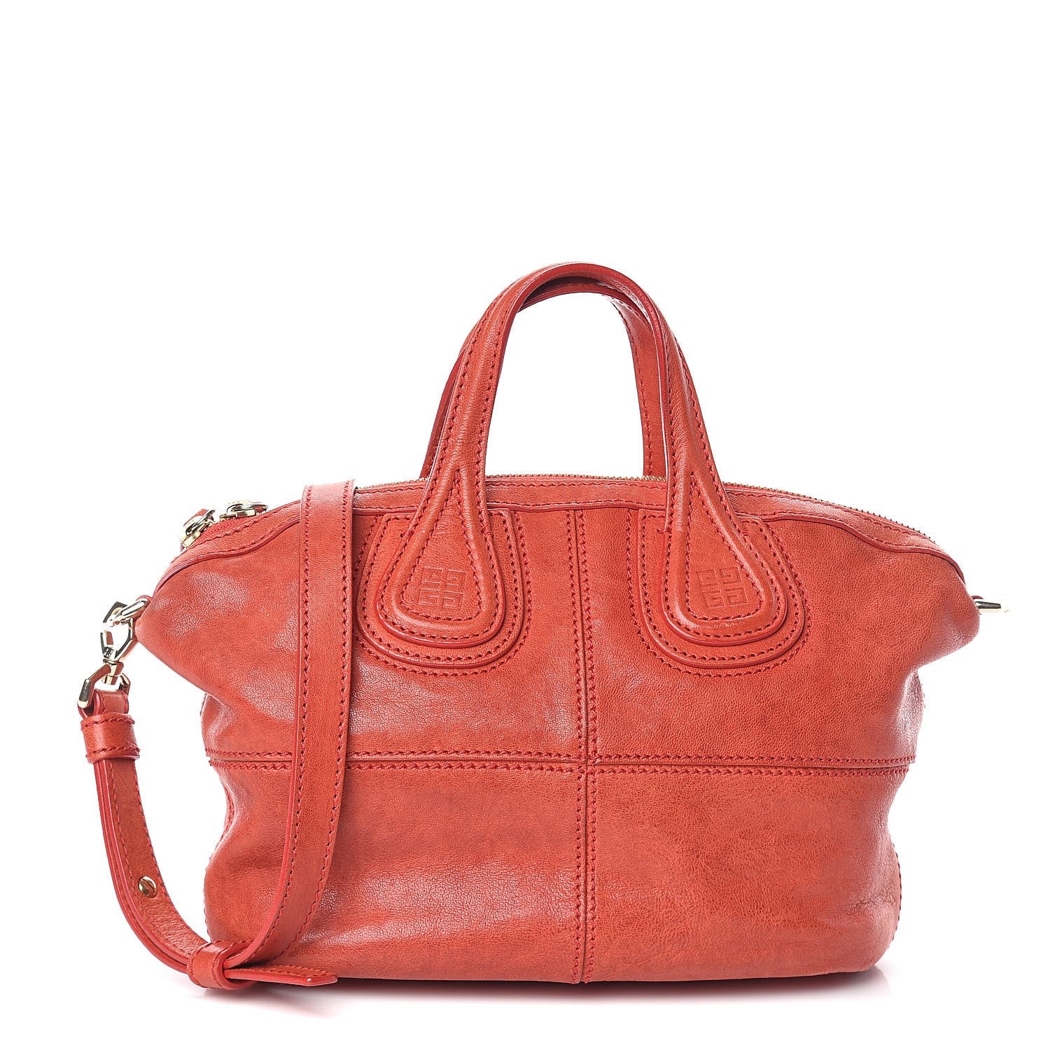 Givenchy Sugar Goatskin Micro Nightingale Red 521036 – FASHIONPHILE
