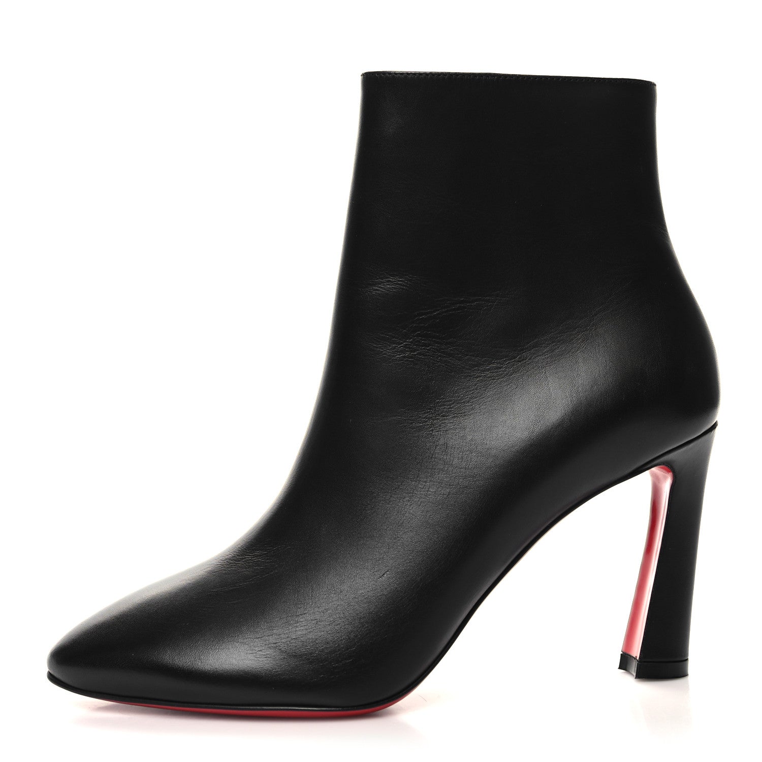 Christian Louboutin Calfskin So Eleanor 85 Ankle Boots 37 Black 1319029 ...