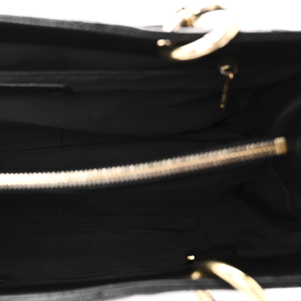 Chanel Caviar Quilted Grand Shopping Tote GST Black 1848043 – FASHIONPHILE