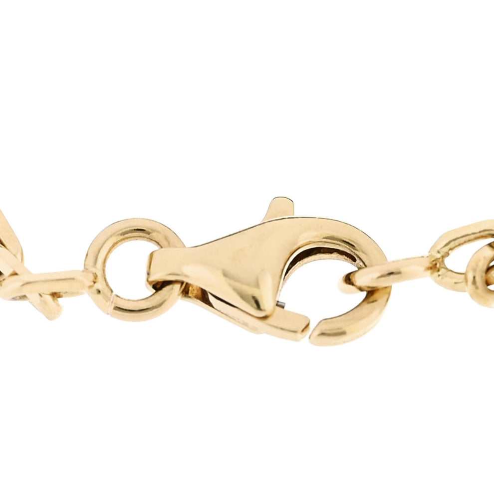 Van Cleef & Arpels 18K Yellow Gold Black Onyx 5 Motifs Vintage Alhambra ...