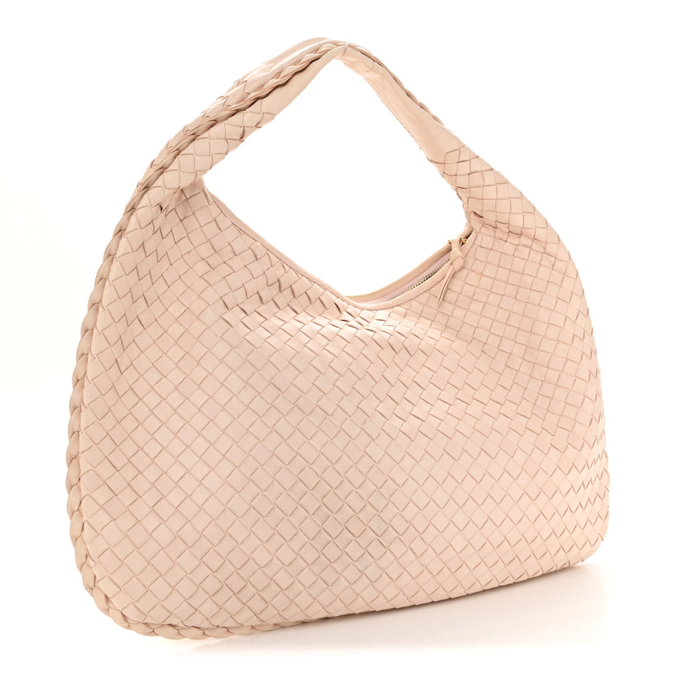 Bottega Veneta Nappa Intrecciato Medium Veneta Hobo Flamingo 1801805 ...