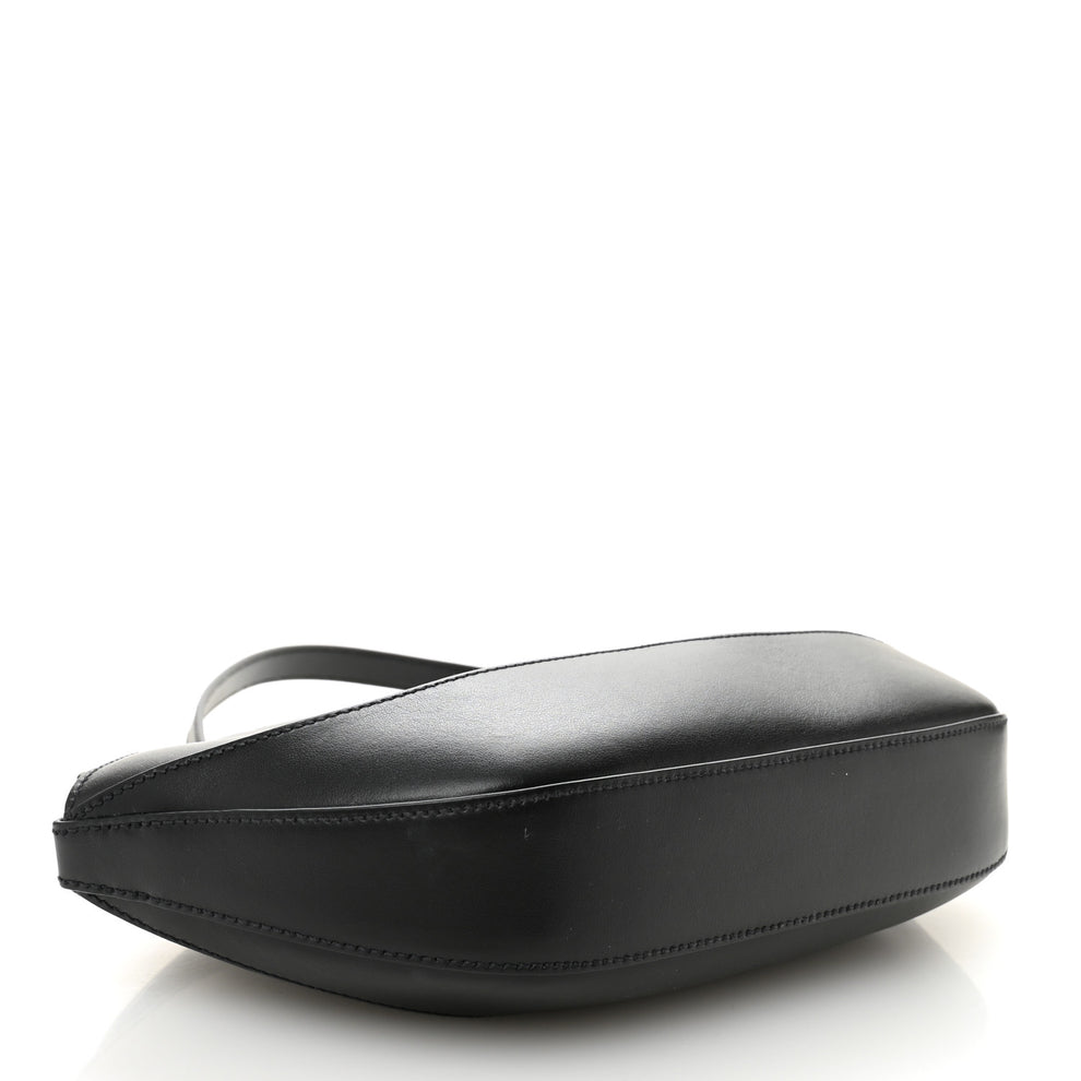 Prada City Calfskin Medium Metal Triangle Logo Bag Black 1788450 ...