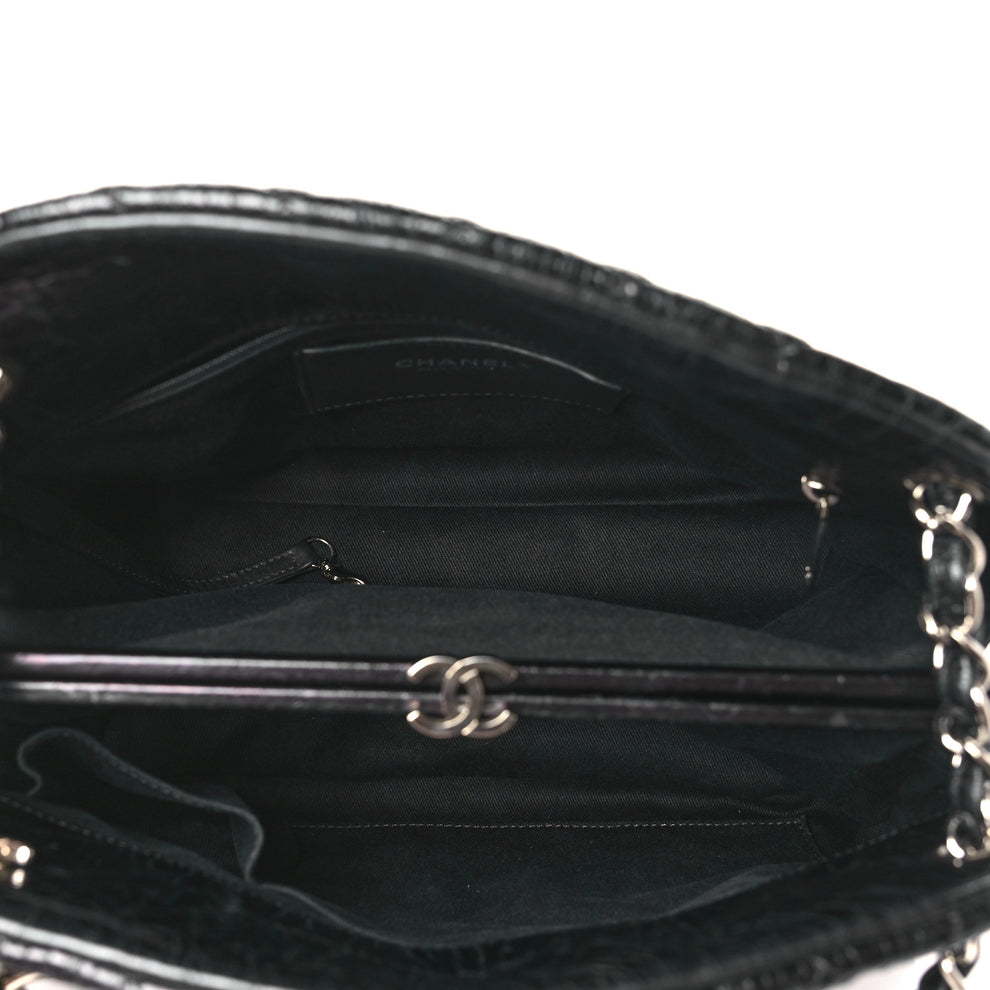 Chanel Glazed Calfskin Quilted Large Just Mademoiselle Bowling Bag ...