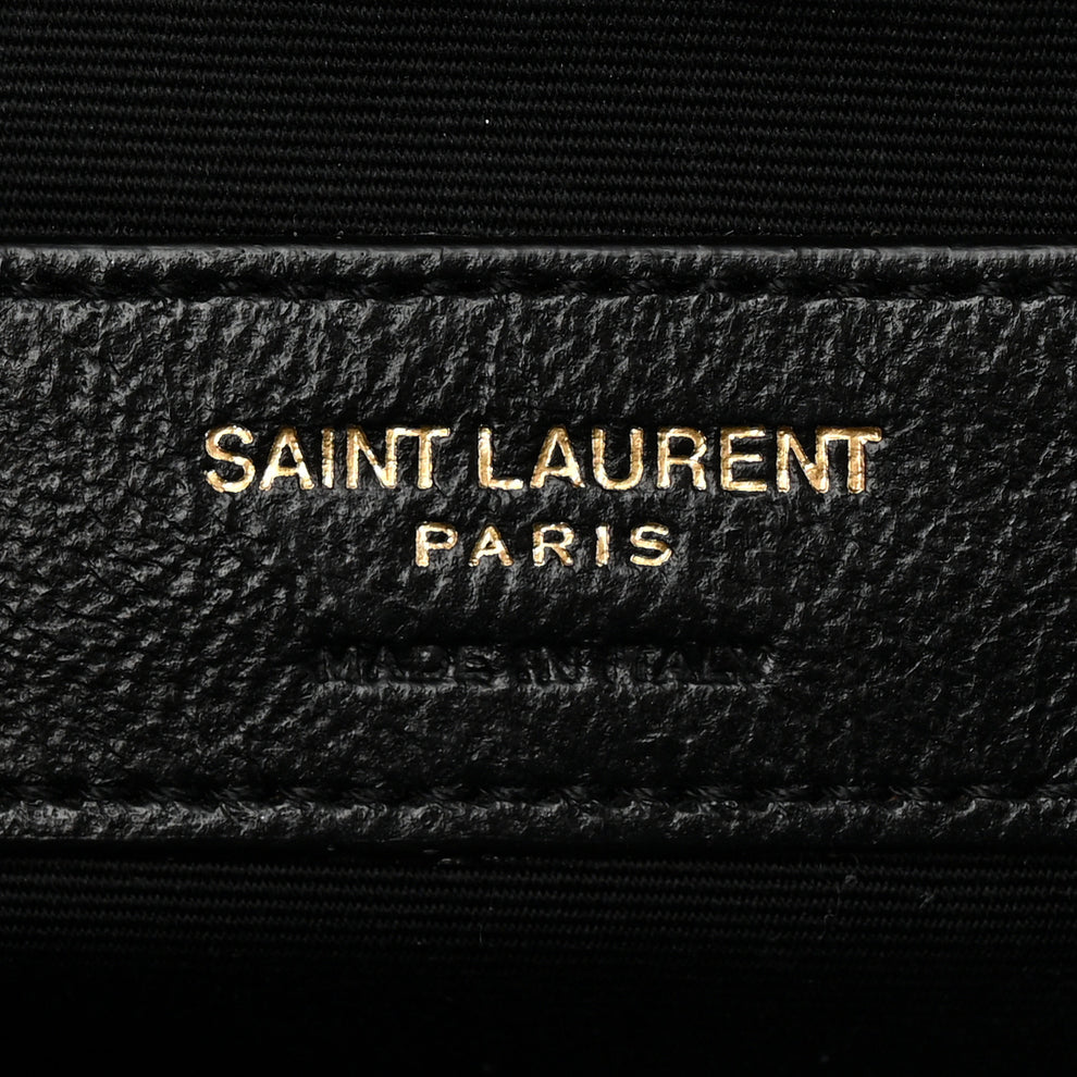 Saint Laurent Calfskin Matelasse Monogram Lou Camera Bag Storm 1792843 ...