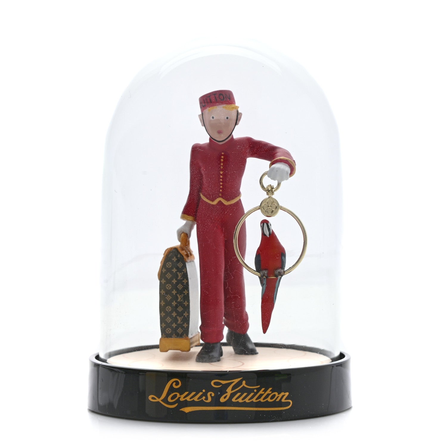 Louis Vuitton Glass Porter Bell Boy Snow Globe Boule 1052605 – FASHIONPHILE