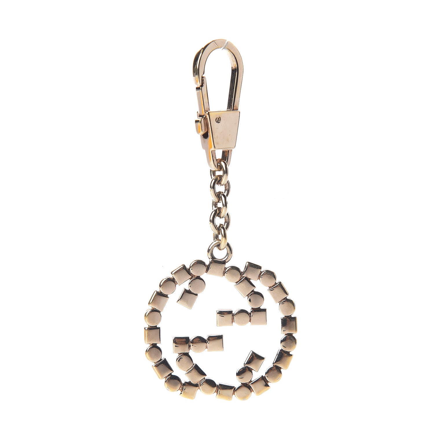Gucci GG Key Chain Gold 445756 – FASHIONPHILE