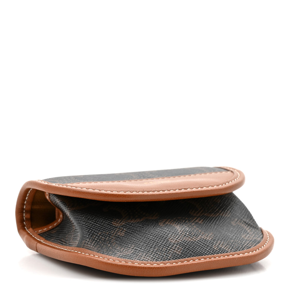 Celine Canvas Calfskin Triomphe Airpod Case Tan 1809839 – FASHIONPHILE