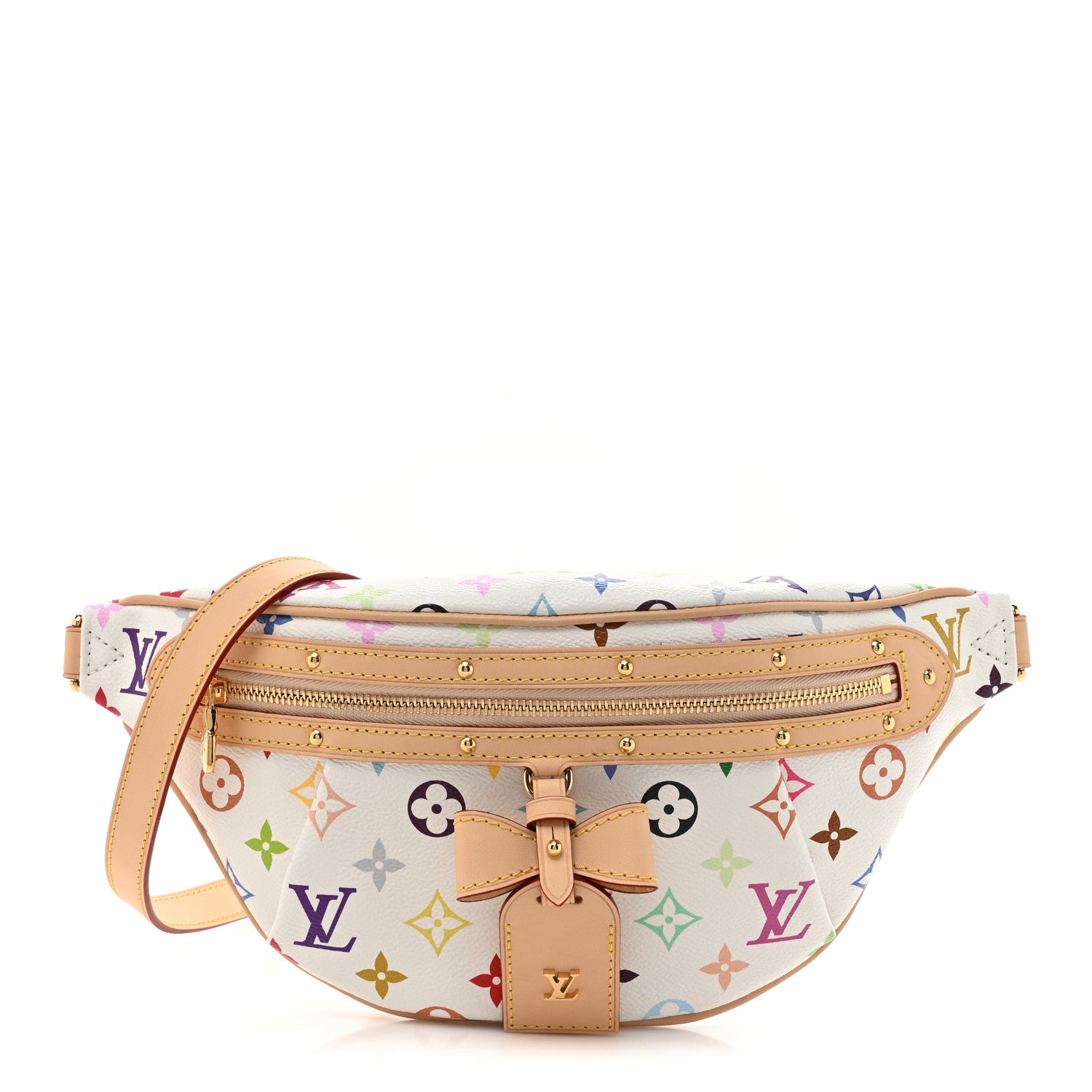 Louis Vuitton LV X TM Monogram Multicolor High Rise Bumbag White ...