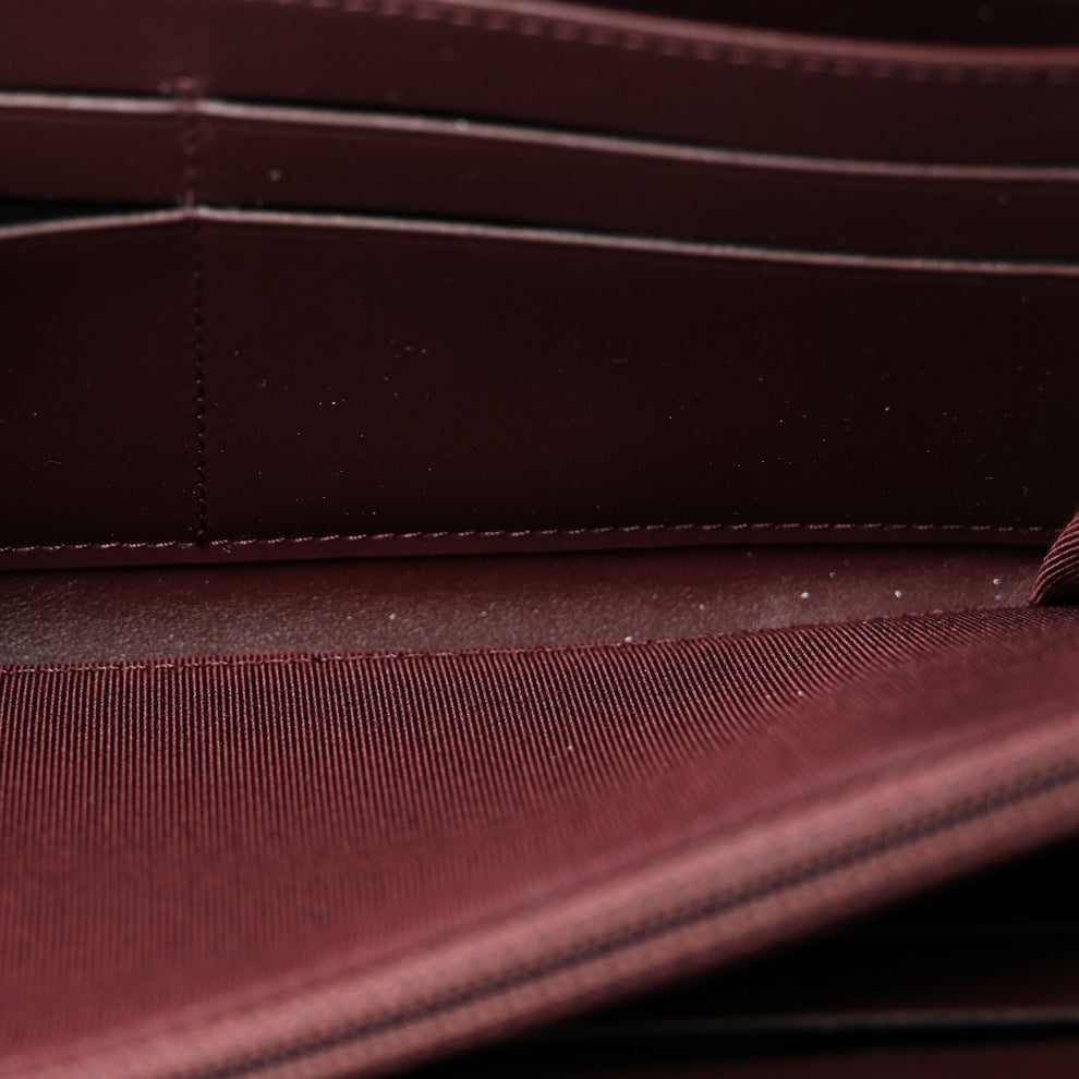 Chanel Caviar Quilted Large Gusset Zip Around Wallet Black 1790249 ...