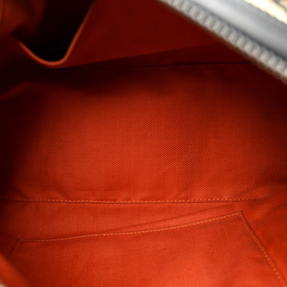 Loewe X WILLIAM MORRIS Calfskin Puzzle Bag Black Multicolor 1783589 ...