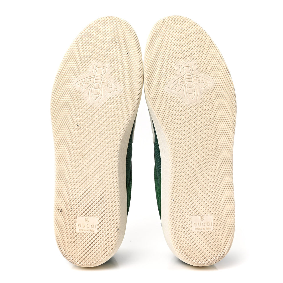 Gucci Suede Nylon Mens G75 Sneaker 9 Green 1784867 – FASHIONPHILE