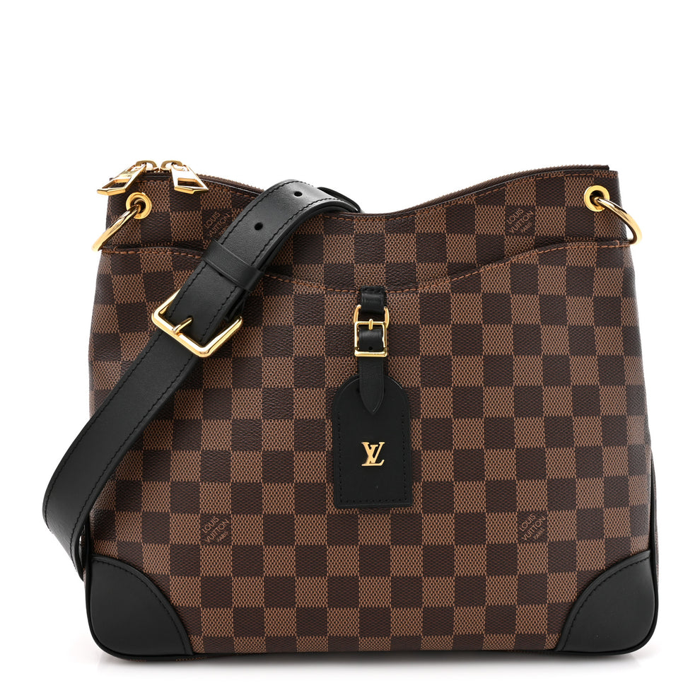 Louis Vuitton Damier Ebene Odeon MM Black 1800598 – FASHIONPHILE