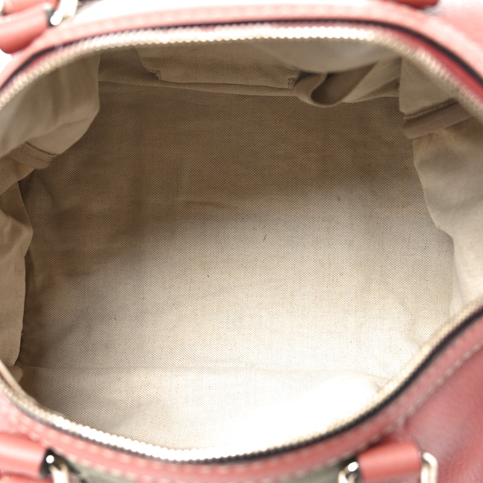 Gucci Calfskin Vintage Web Medium Boston Pink 1773570 – FASHIONPHILE