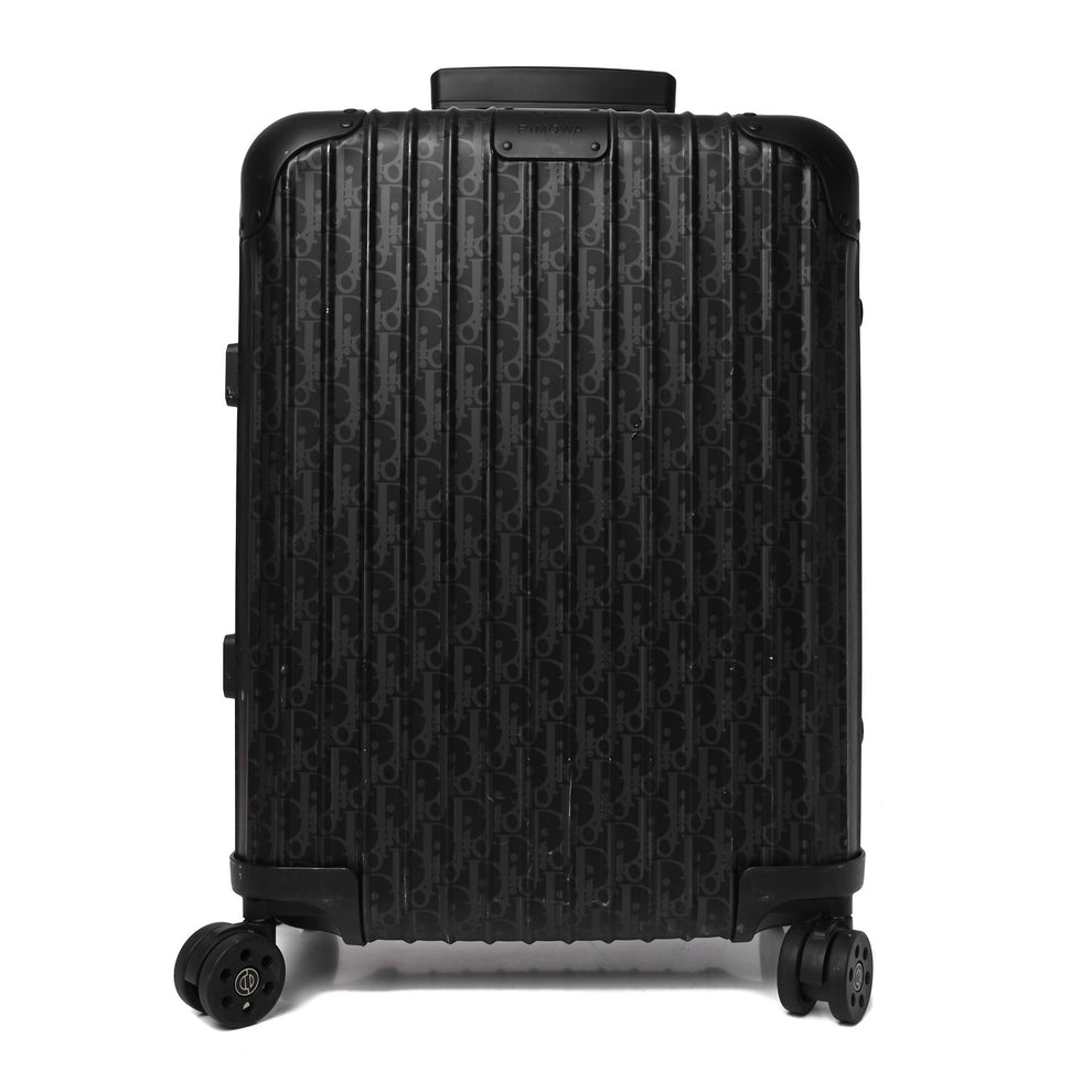 Christian Dior X RIMOWA Aluminum Gradient Original Cabin Luggage Black ...