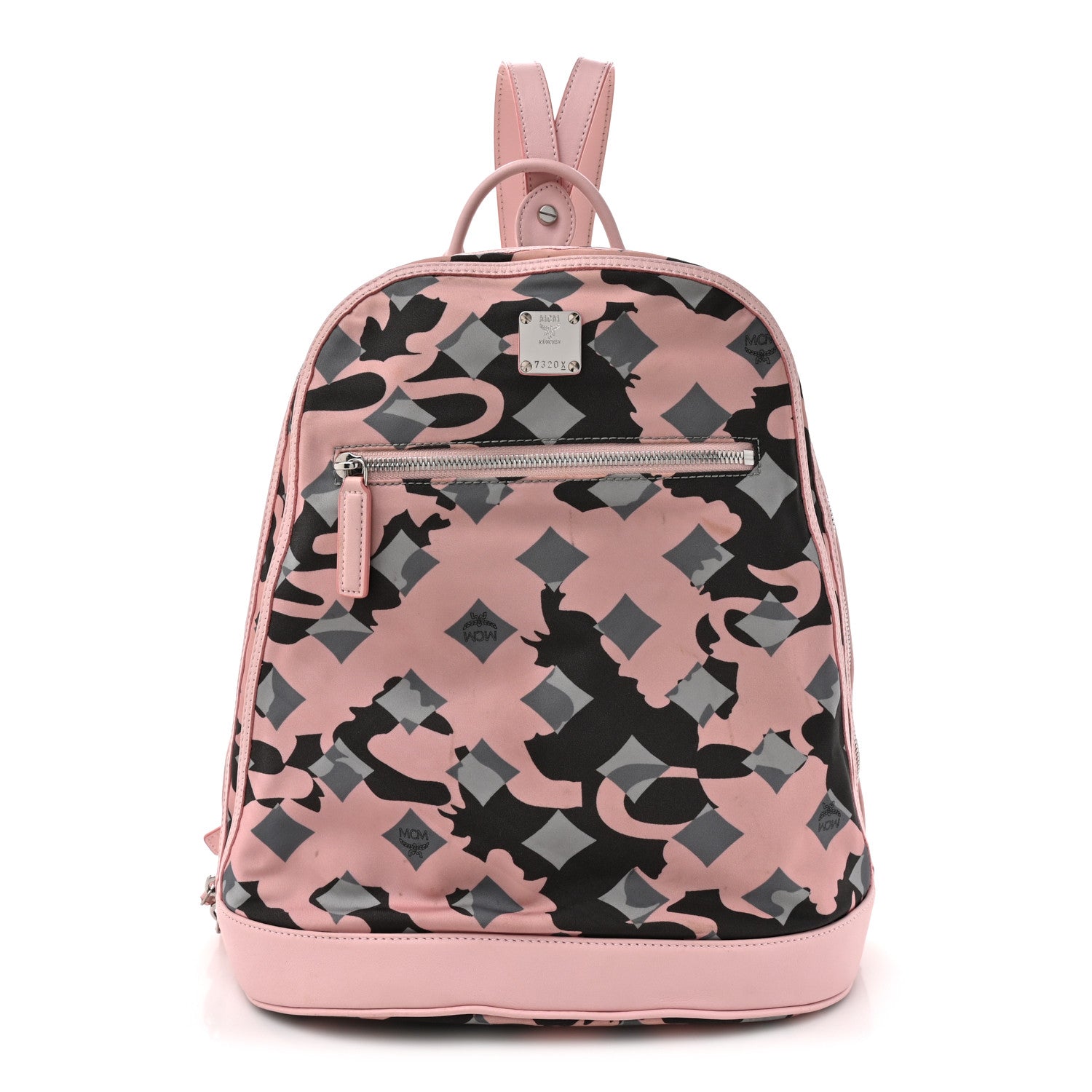 MCM Nylon Camo Backpack Pink Blush 1807172 – FASHIONPHILE