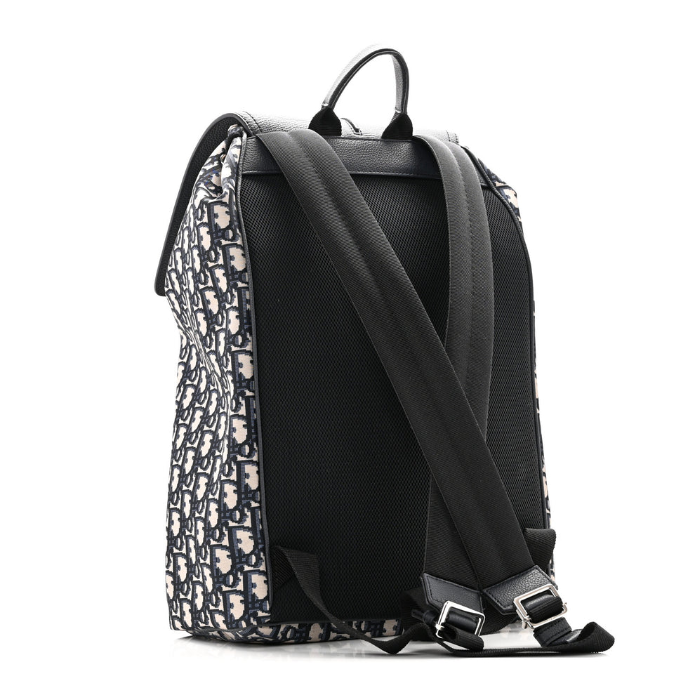 Christian Dior Technical Fabric Oblique Motion Backpack Blue 1807310 ...