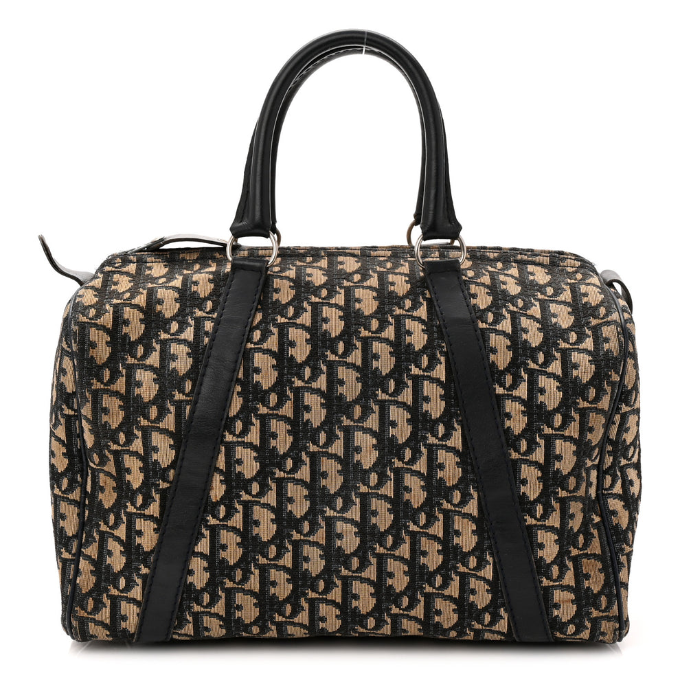 Christian Dior Monogram Boston Navy Blue 1777066 – FASHIONPHILE