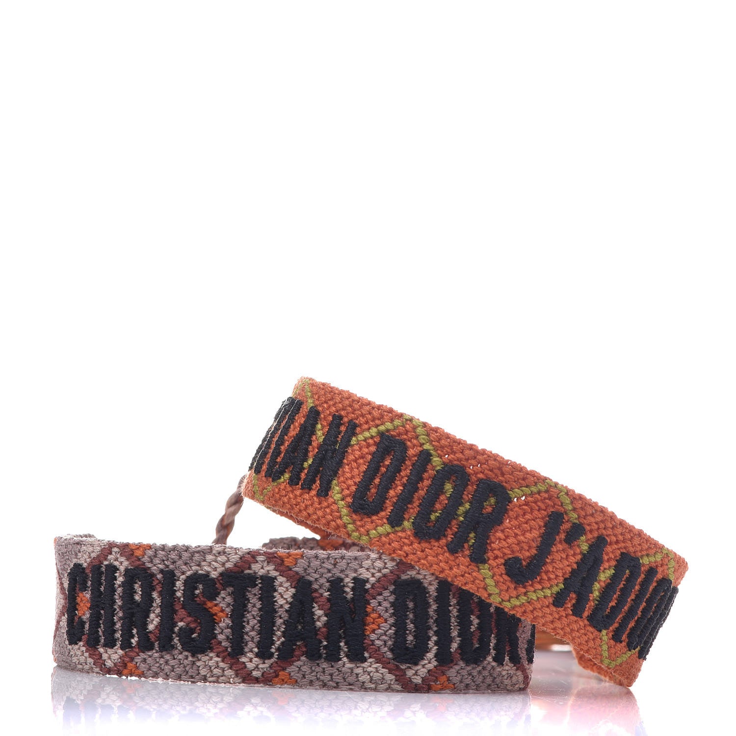Christian Dior Woven Cotton J'Adior Friendship Bracelet Set 353742 ...