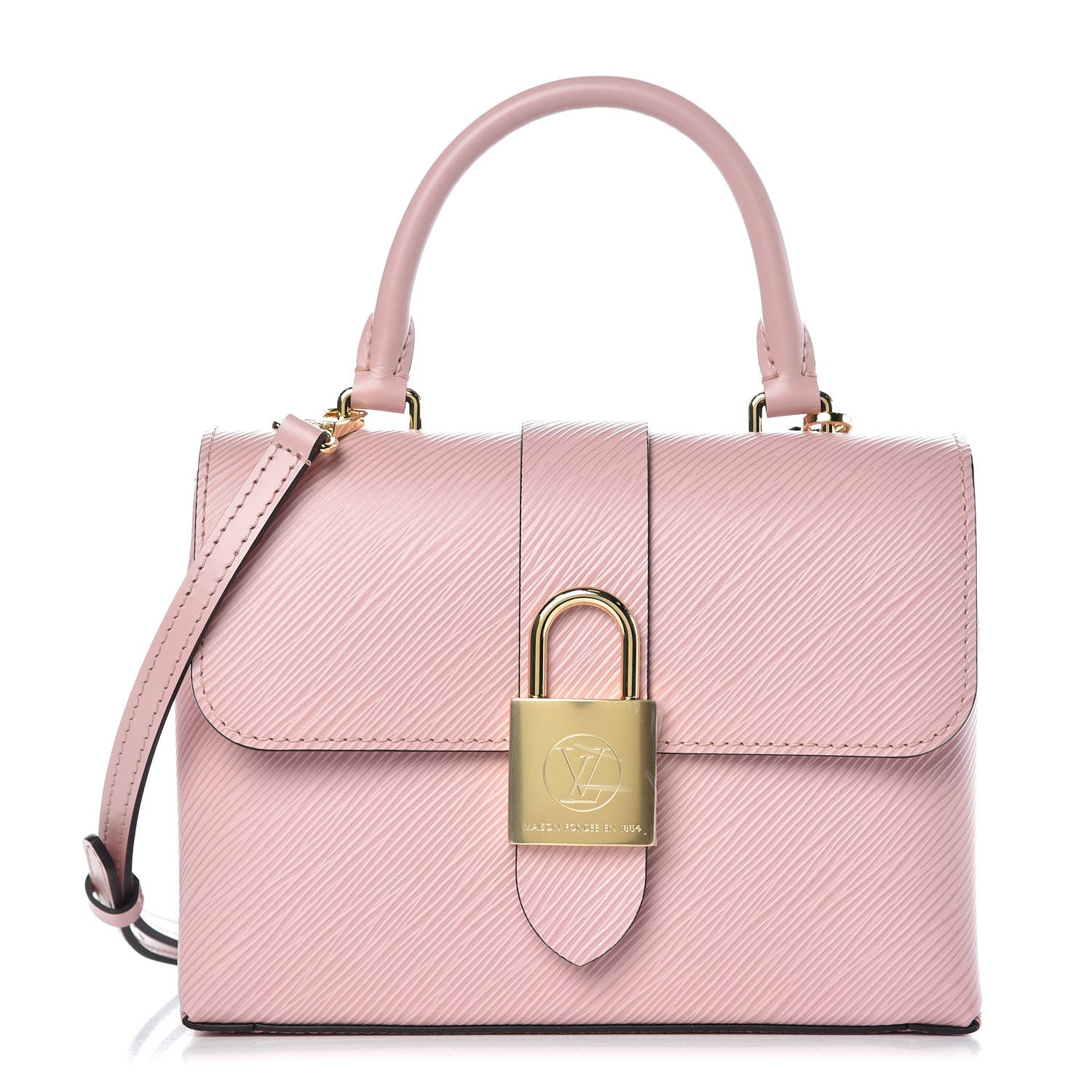 Louis Vuitton Epi Locky BB Rose Ballerine 372383 – FASHIONPHILE