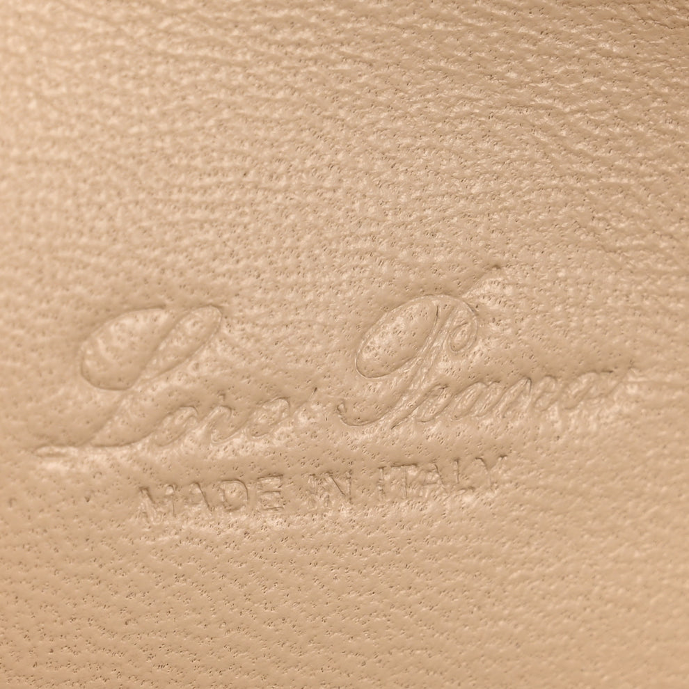 Loro Piana Grained Calfskin L19 Extra Pocket Pouch Kummel 1790669 ...