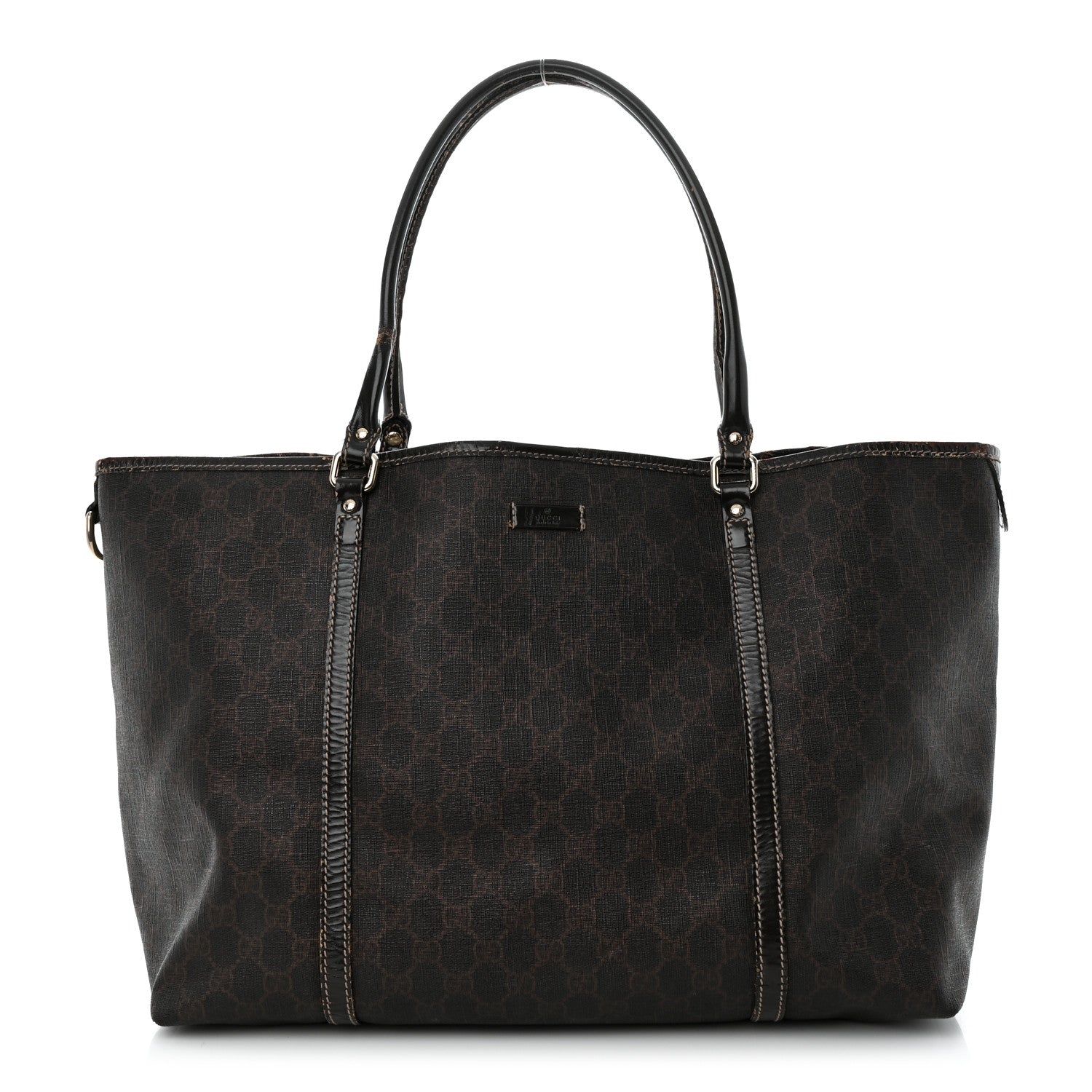 Gucci GG Plus Monogram Large Joy Tote Dark Brown 1361976 – FASHIONPHILE