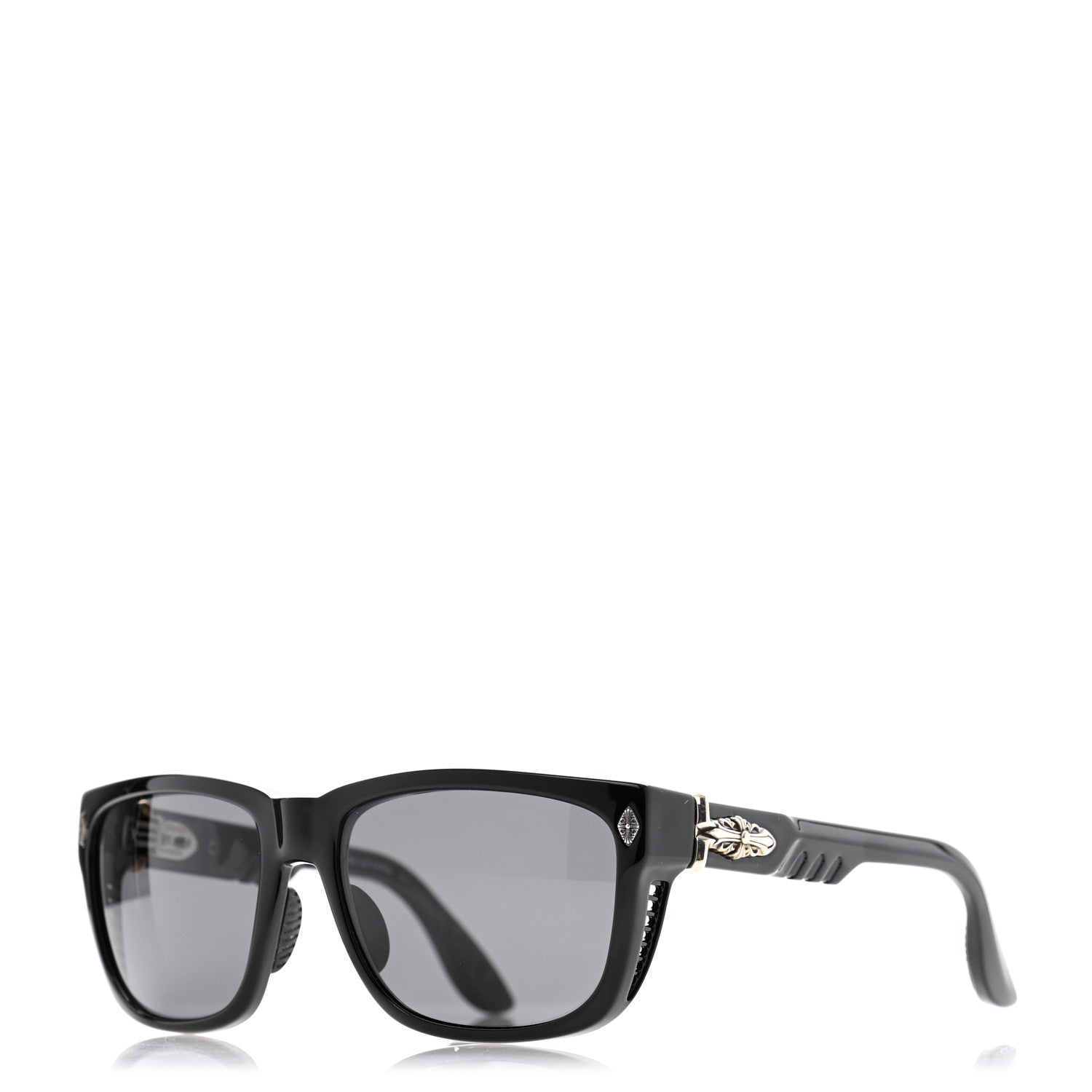 Chrome Hearts Acetate Disco Stick Sunglasses Black 1629112 – FASHIONPHILE