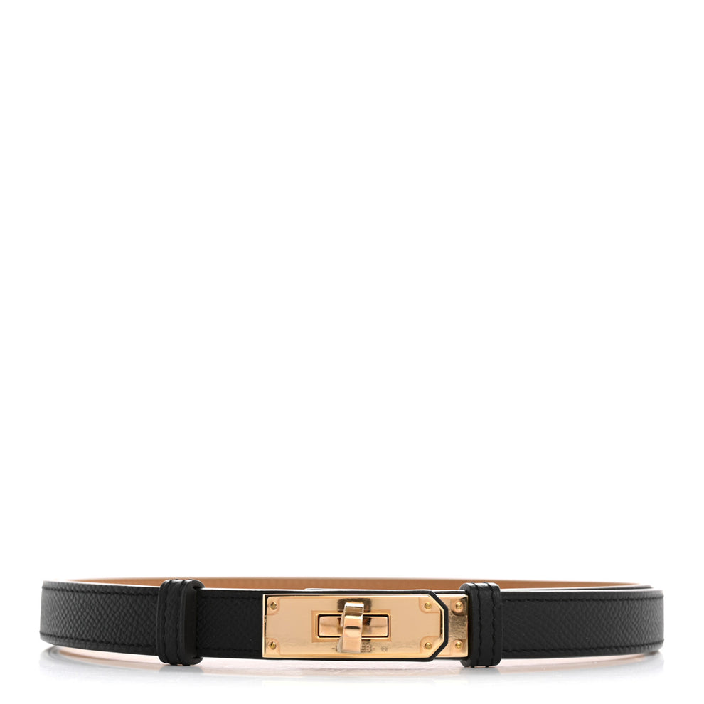 Hermes Epsom Kelly Belt Black 1752734 – FASHIONPHILE