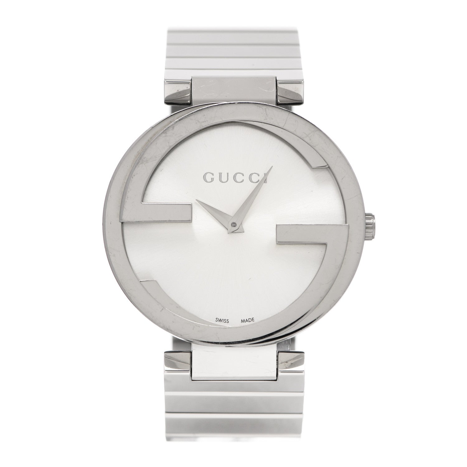Gucci Stainless Steel 37mm Interlocking G Quartz Watch 920614 ...