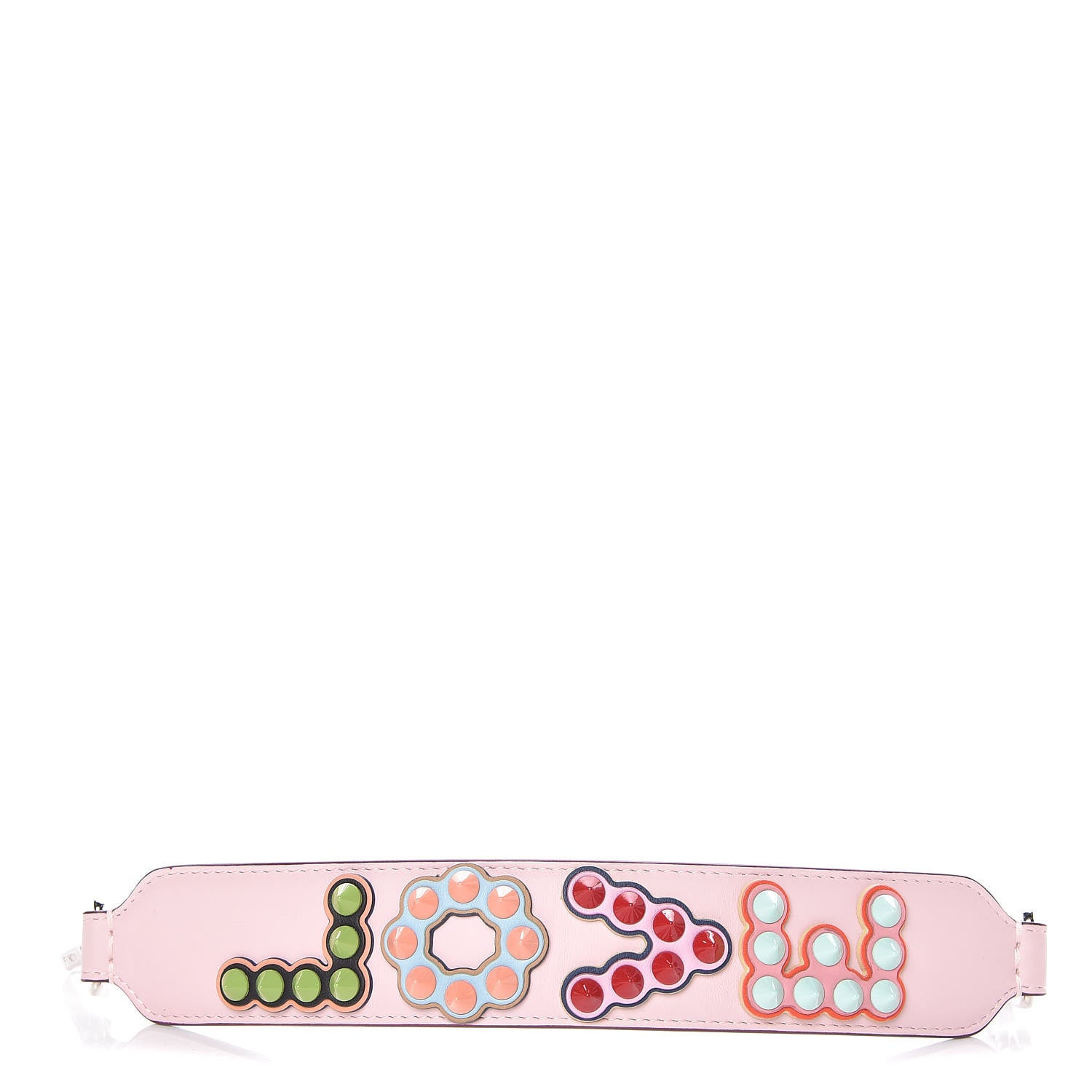 Fendi Vitello Century Fun Fair Studded Mini Strap You Peonia Multicolor ...