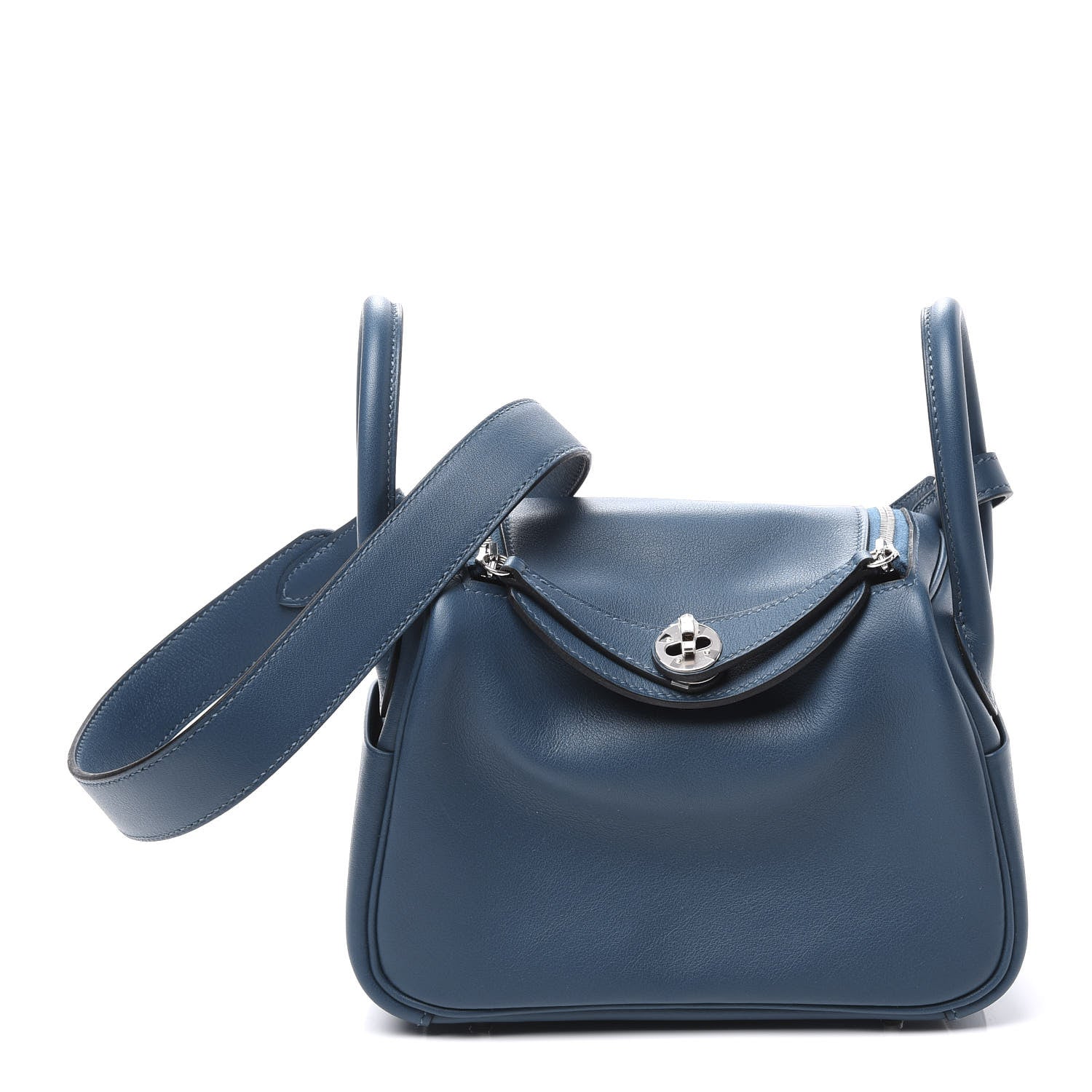 Hermes Swift Mini Lindy 20 Deep Bleu 569082 – FASHIONPHILE
