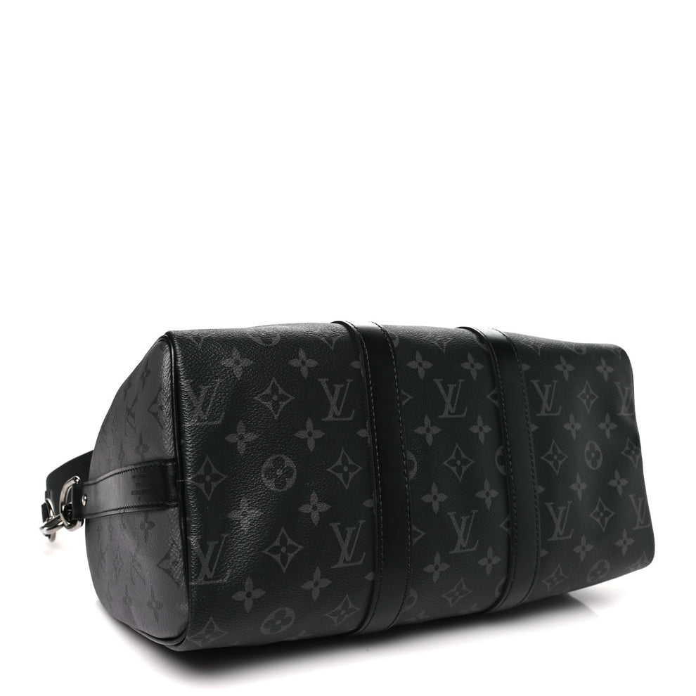 Louis Vuitton Monogram Eclipse Reverse Keepall Bandouliere 35 1842174 ...