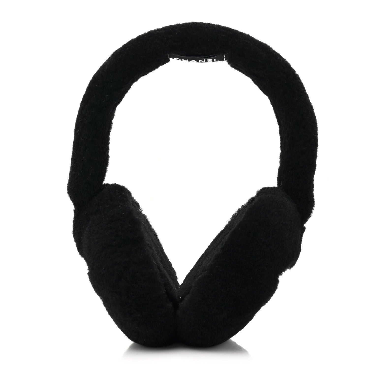 Chanel Shearling CC Ear Muffs Black 1591563 – FASHIONPHILE