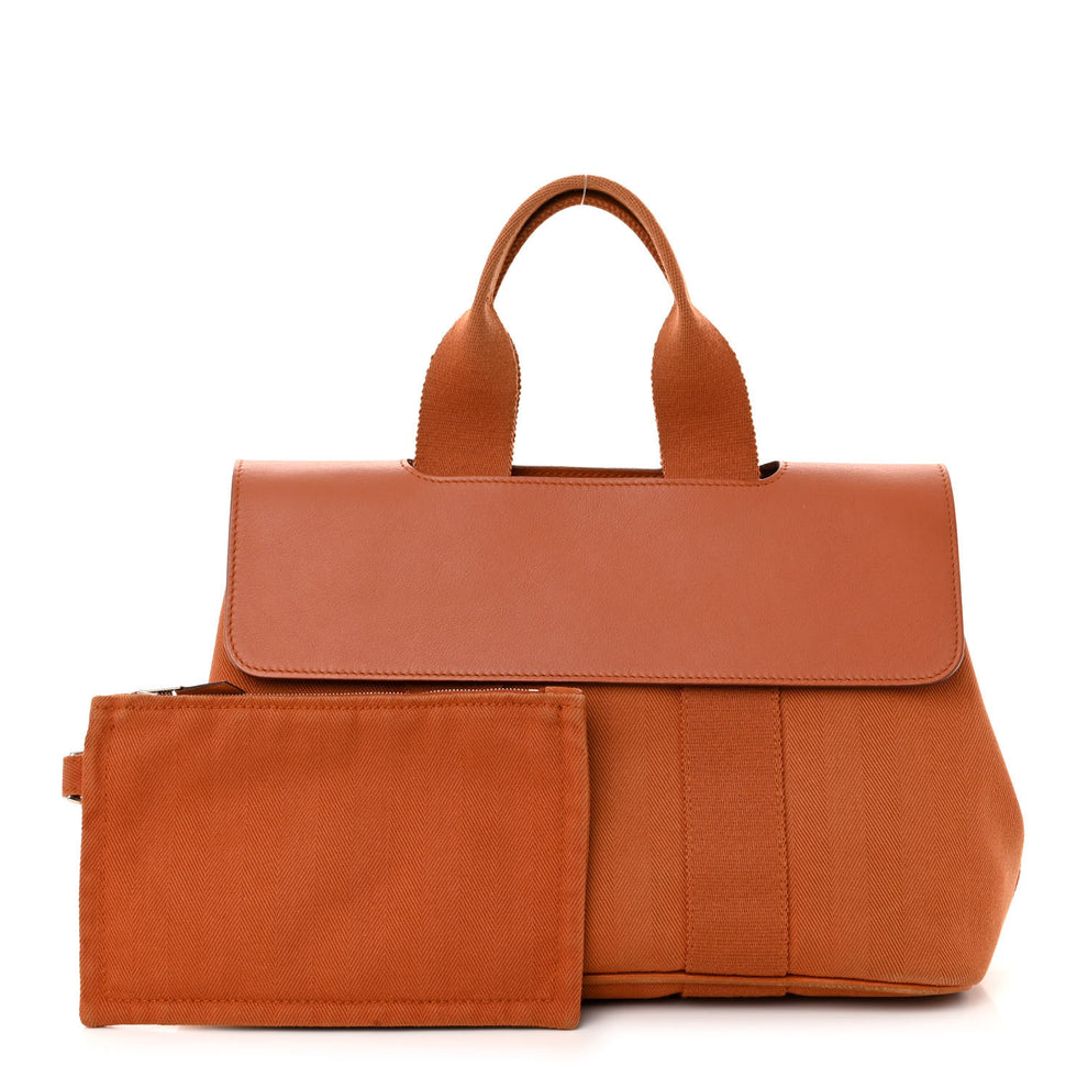 Hermes Toile Swift Valparaiso Tote PM Potiron 1453418 – FASHIONPHILE