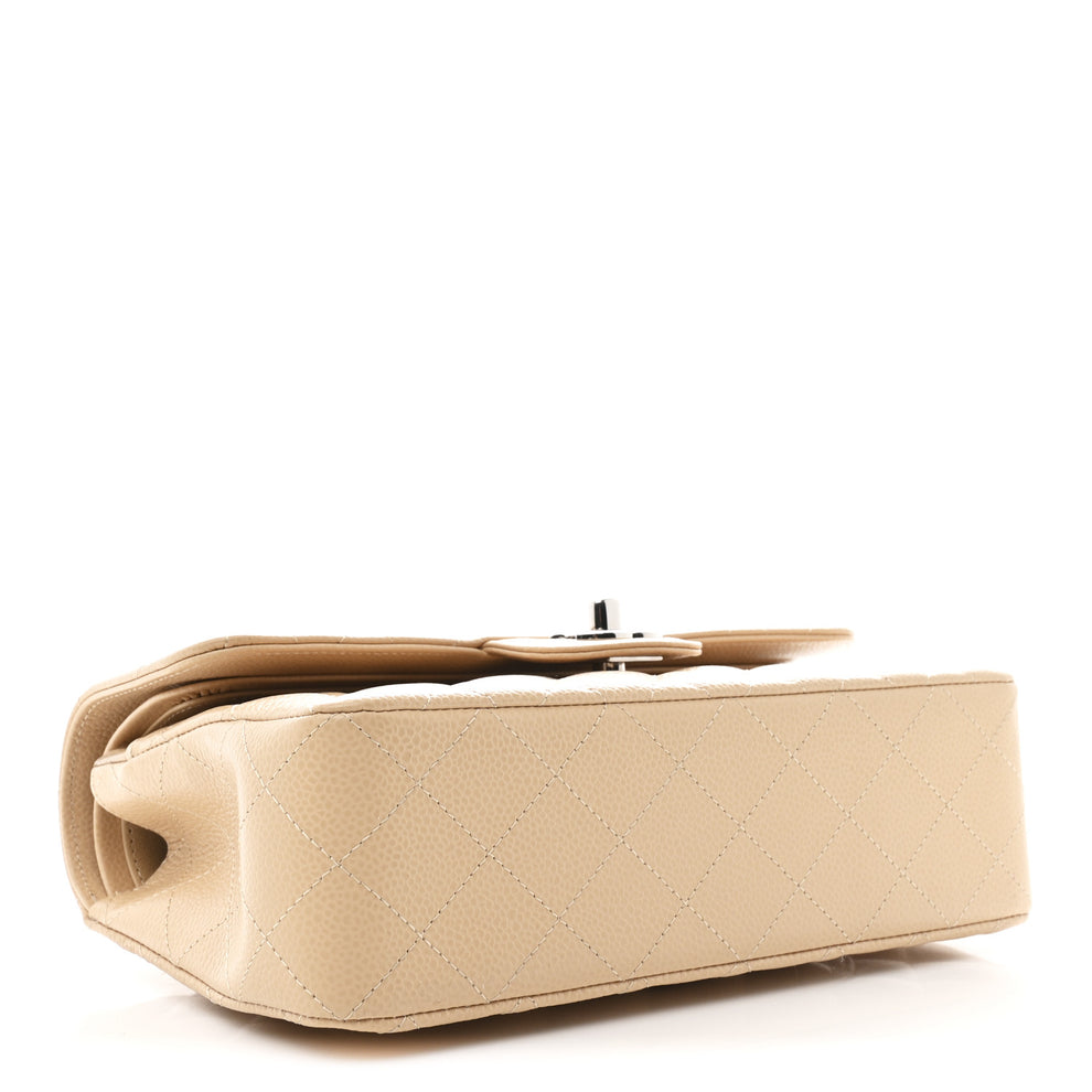 Chanel Caviar Quilted Small Double Flap Beige 1795902 – FASHIONPHILE