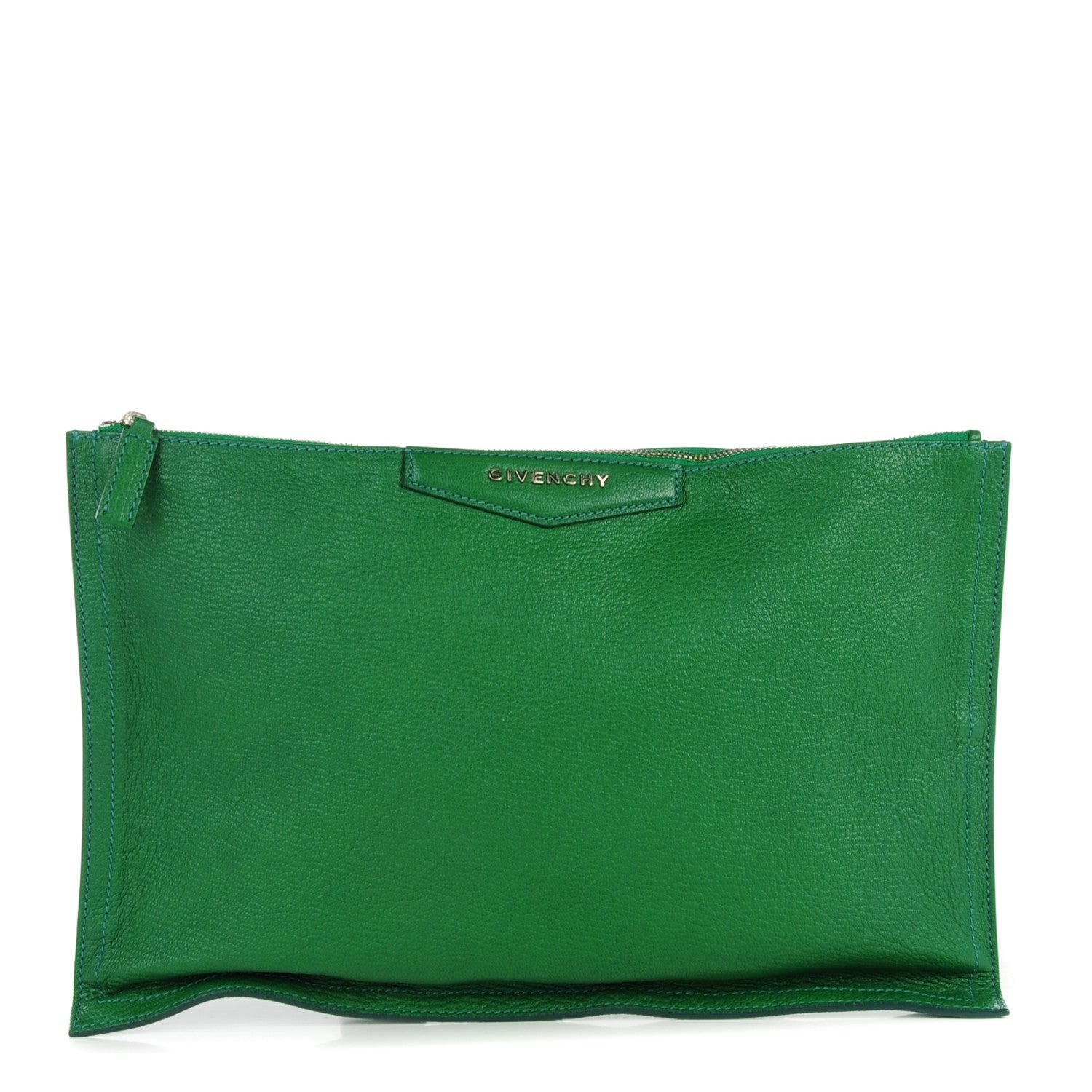 Givenchy Sugar Goatskin Large Antigona Pouch Bright Green 132381 ...
