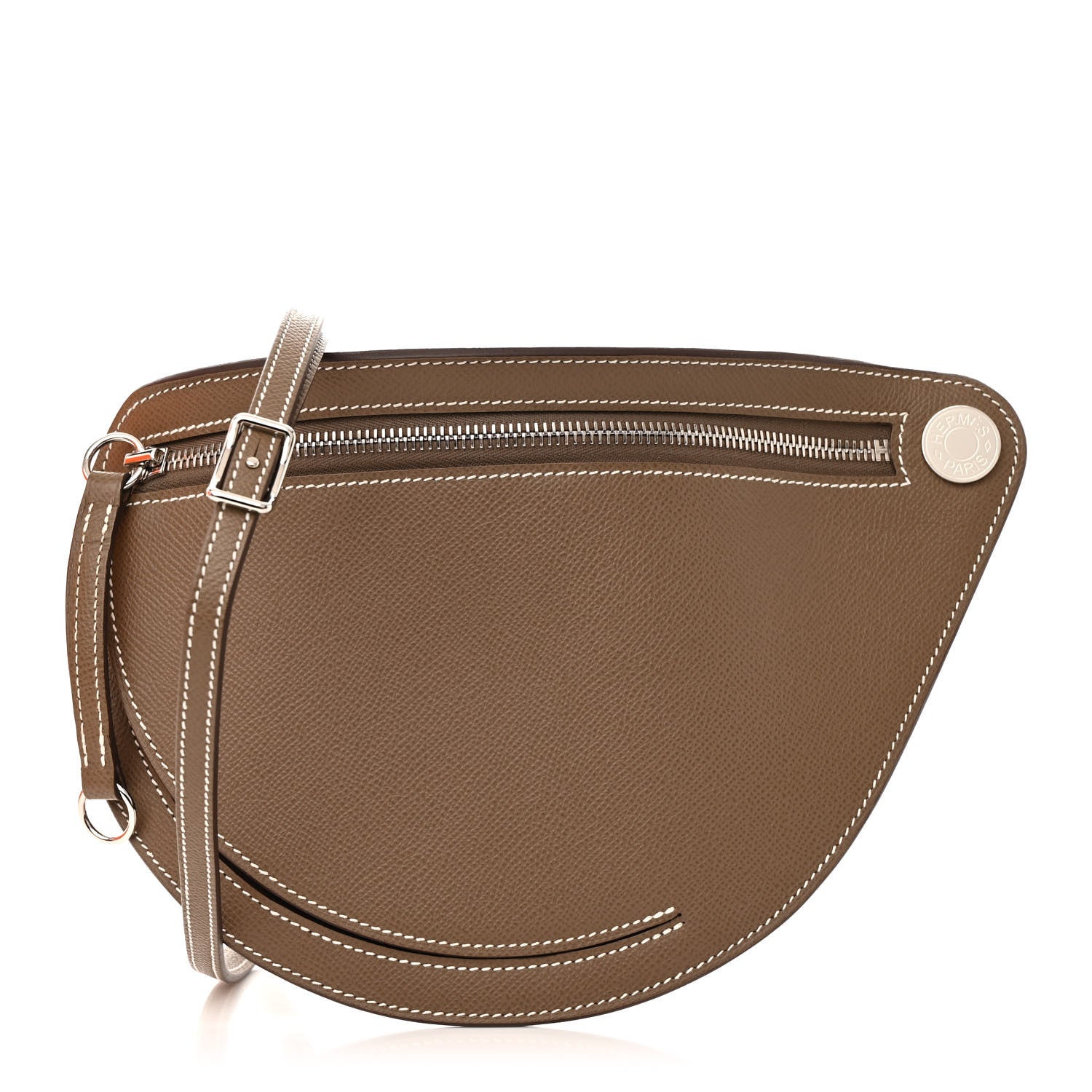 Hermes Epsom Petite Course Bag Etoupe 1718749 – FASHIONPHILE