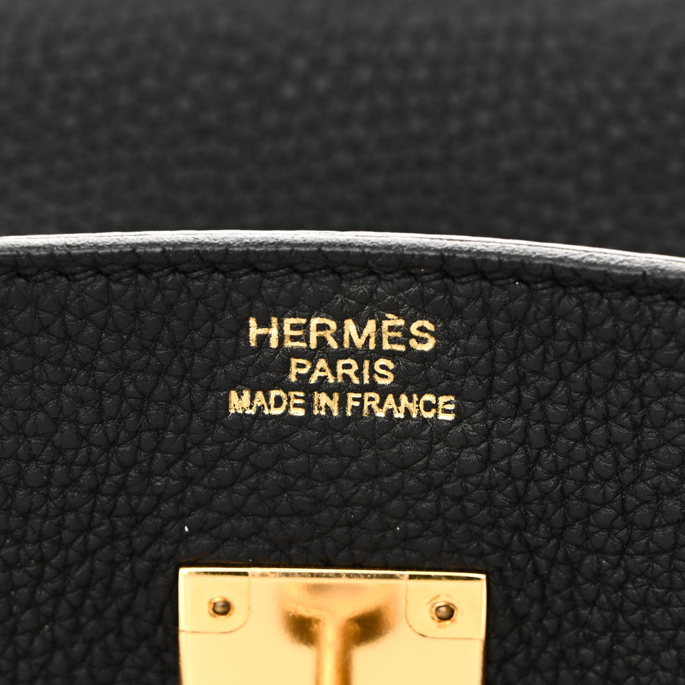 Hermes Togo Birkin 35 Black 1791116 – FASHIONPHILE