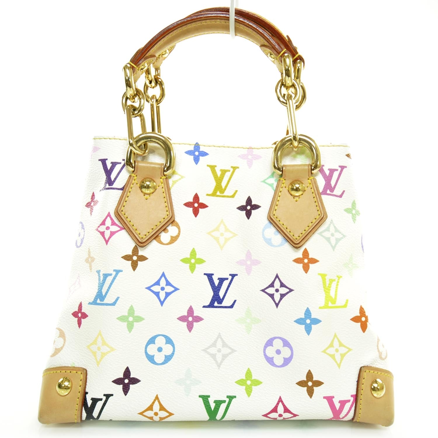 Louis Vuitton Monogram Multicolor Audra White 25548 – FASHIONPHILE