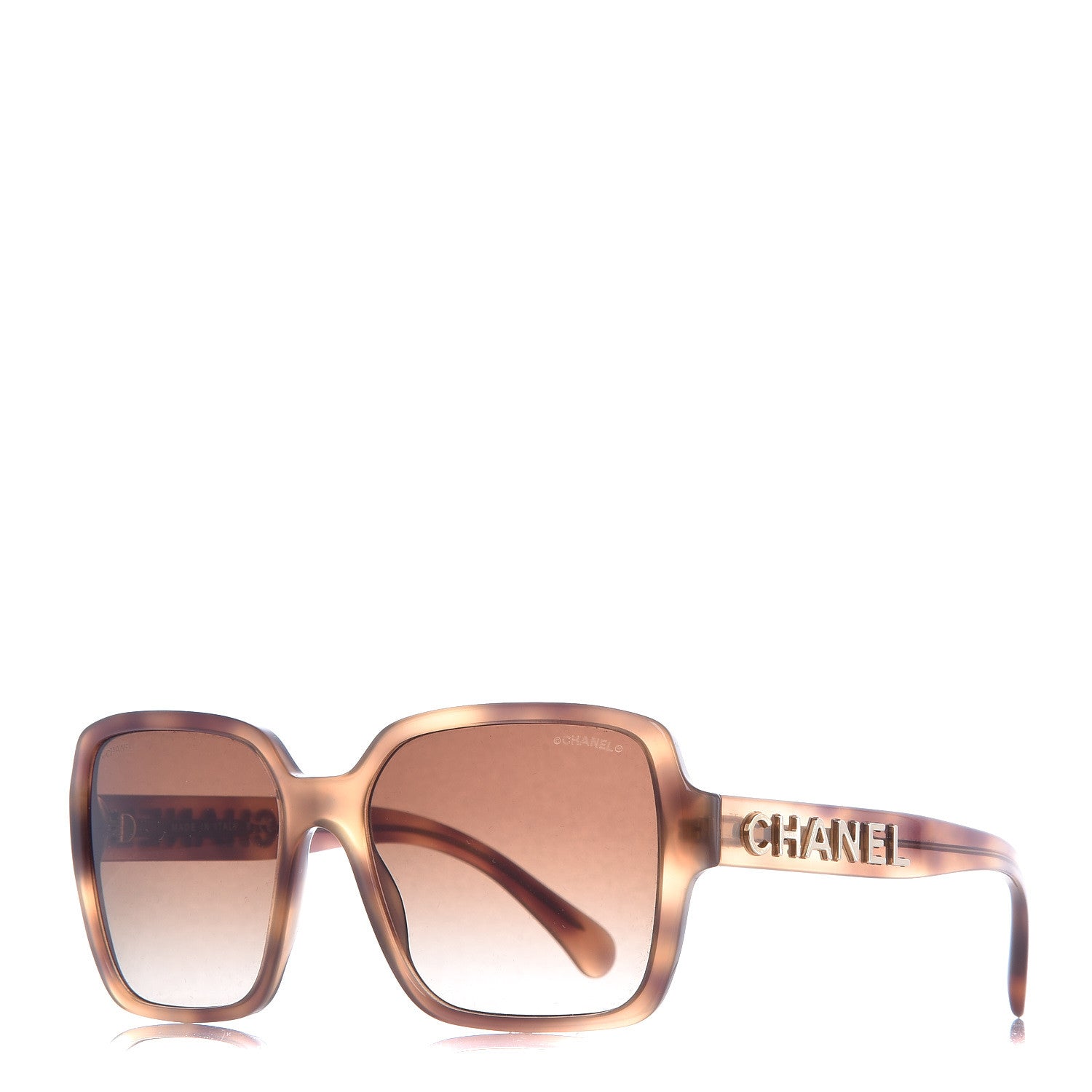 Chanel Acetate Square Sunglasses 5408 Light Tortoise 489038 – FASHIONPHILE