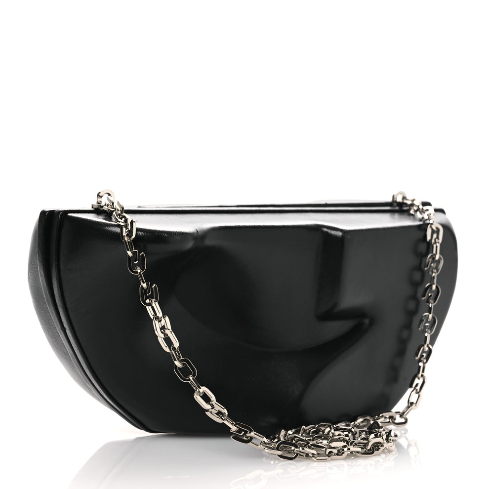 Givenchy Calfskin G Chain Clutch Black 1766329 – FASHIONPHILE