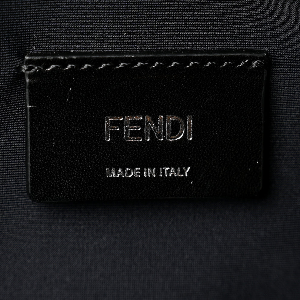 Fendi X SARAH COLEMAN Fabric Jacquard Vitello Grace Light Woven Lanyard ...